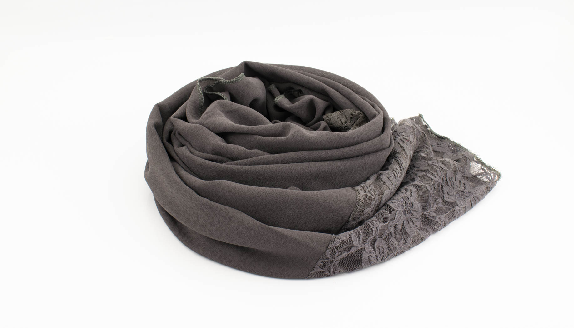 Chiffon Lace Hijab » Hidden Pearls