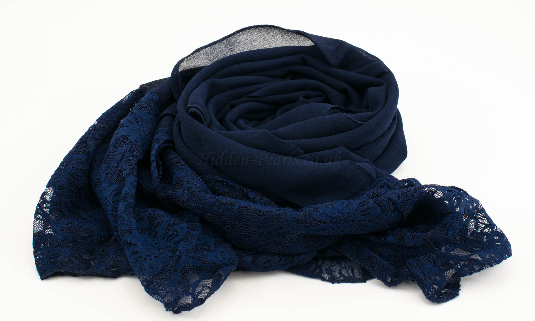 Chiffon Lace Hijab » Hidden Pearls